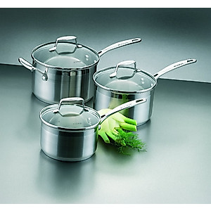 SCANPAN Impact 2 Qt. Saucepan with Lid