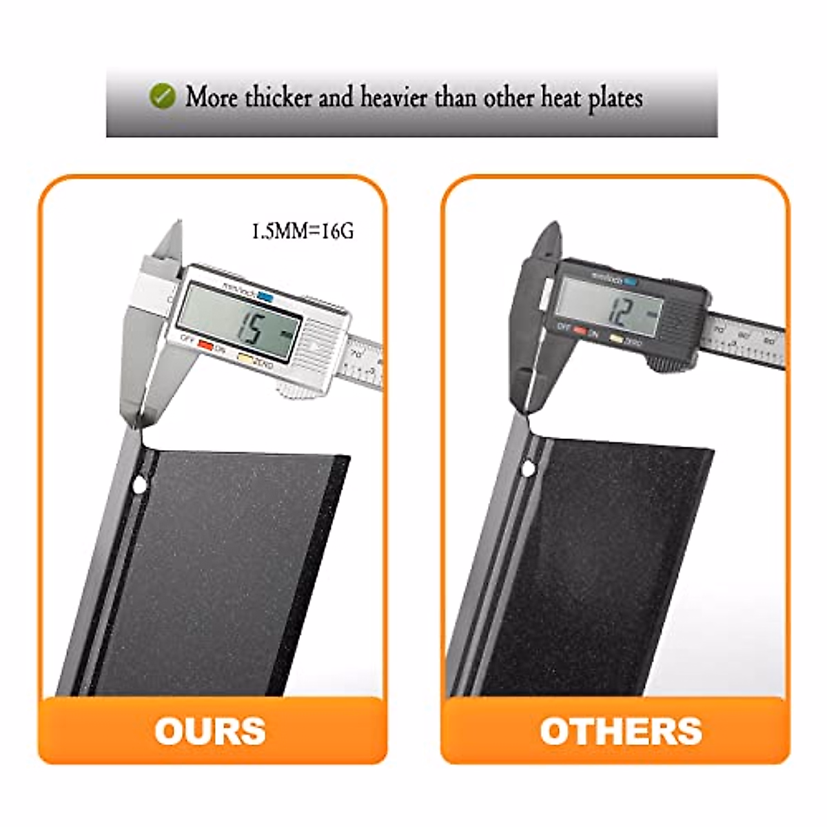 Flavorizer Bars and Grill Burner for Weber Spirit I & Sprit II 200 Series E-210 E-220 S-210 S220 with Front Control Gas Grills, Repair Parts for Weber 15.3” Flavor Bars 7635 & 18” Burner Tubes 69785