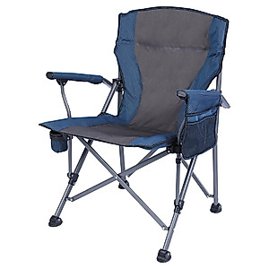 REDCAMP Oversized Camping Chairs for Adults 500lbs, Heavy Duty Hard Arm Portable Folding Chairs for Outside, Firm Outdoor Hunting Sports Chairs for Big and Tall Person