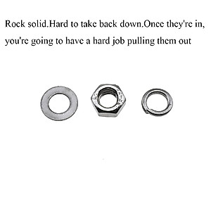Hahiyo M6 304 Stainless Steel Expansion Hook Bolt Eye Self-Tapping Screws Open Cup Hold Secure Rock Solid Hard to Pull Out Easy Install for Hanging String Lights Ceiling Silver 5pieces