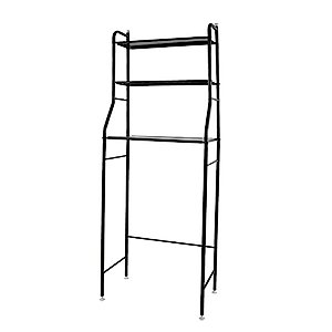 Hokcus Multi-Functional Shelf Washer Storage Frames for Over Toilet Bathroom Space Saver 3-Tier Storage Rack,Simple Stylish Organizer,Standing Unit for Above Washinghine Easy to As