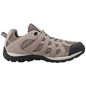 Columbia Women's WOMEN'S REDMOND WATERPROOF Boot, pebble, sky blue, 10.5 Regular US