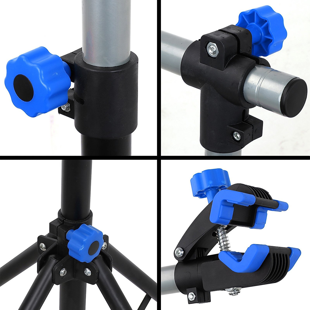 ZenStyle Pro Mechanic Bicycle Repair Workshop Stand Maintenance Rack with Tool Tray Extensible Bike Repair Stand