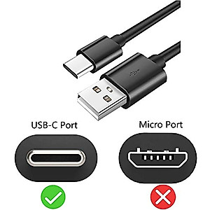 Earbuds Charging Cord USB Charger Cable Compatible with Anker Soundcore Life P2/Life A2 NC/Life A1/Life Dot 2/Liberty 2 Pro/Liberty Air 2 Pro/Spirit X2/Spirit Dot 2 Charging Cable (USB-C Port)