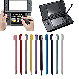 4Pcs/12Pcs Color Touch Stylus Pen Gamepad Pen for Nintendo NDS DS Lite DSL NDSL New (10 PCS-Mix Color)