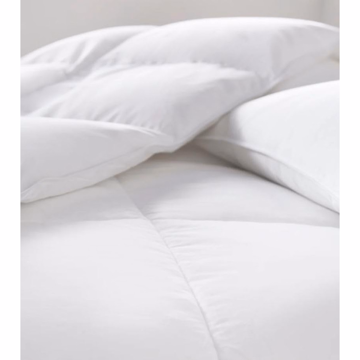 Peacock Alley Down Alternative Mattress Topper Enhancer – 100% Hypoallergenic Mattress Cover, 3" Plush Bed Topper with Soft Quilted Top and 400 Thread Count Cotton Sateen Cover - Queen (White)