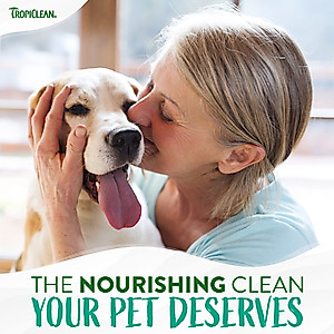 TropiClean Medicated Dog Shampoo for Allergies & Itching | Tea Tree & Oatmeal Shampoo for Sensitive Skin | Natural Pet Shampoo | Made in USA | 20 oz