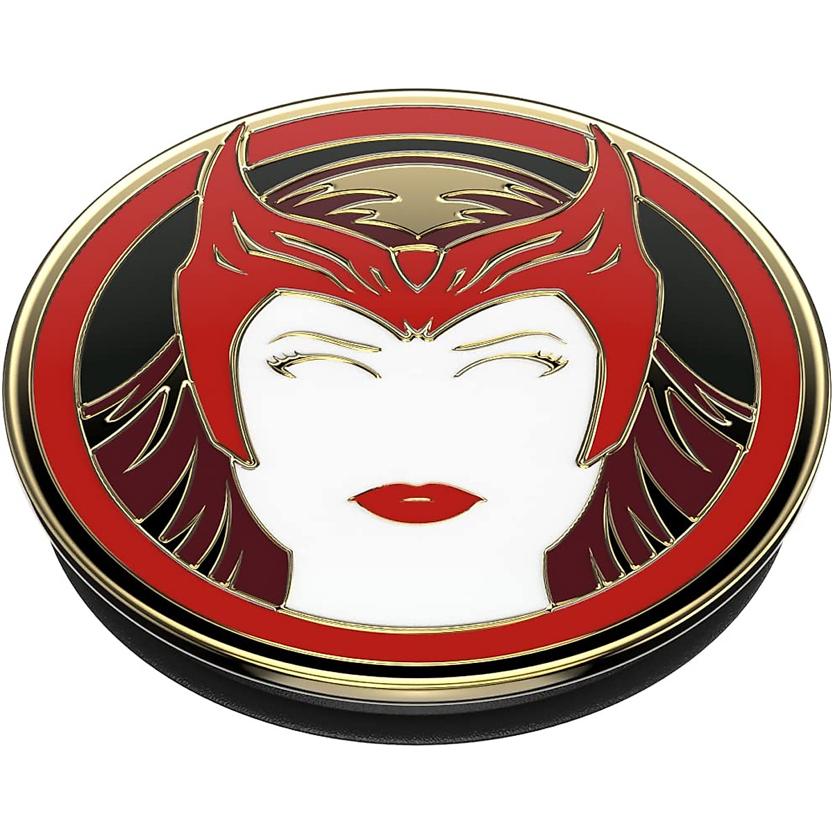 PopSockets ​​​​ Phone Grip with Expanding Kickstand, for Phone - Enamel Scarlet Witch
