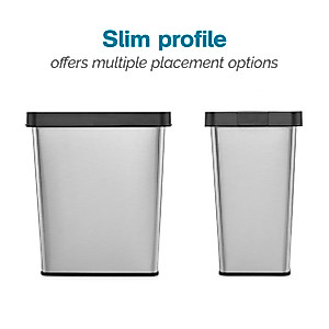 Polder 6-Gallon Waste Bin with Removable Lid