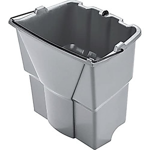 Rubbermaid Commercial Products-1863900 Executive Series Dirty Water Bucket for 35QT WaveBrake 2.0 Mopping Bucket, Gray