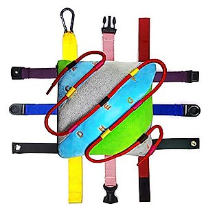 SUMWE Sensory Pillow Backpack Fine Motor Development Toy Activity