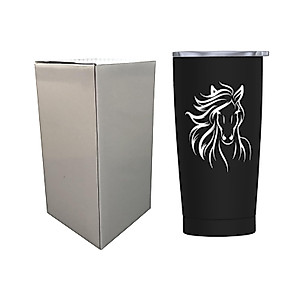 Yipaidel 20oz Vacuum Insulated Tumbler with Lid - Leakproof Travel Mug for Coffee & Tea, Stainless Steel Insulated Cup, Inspirational Gift for Women/Mom/Daughter, Christmas & Mothers Day Present