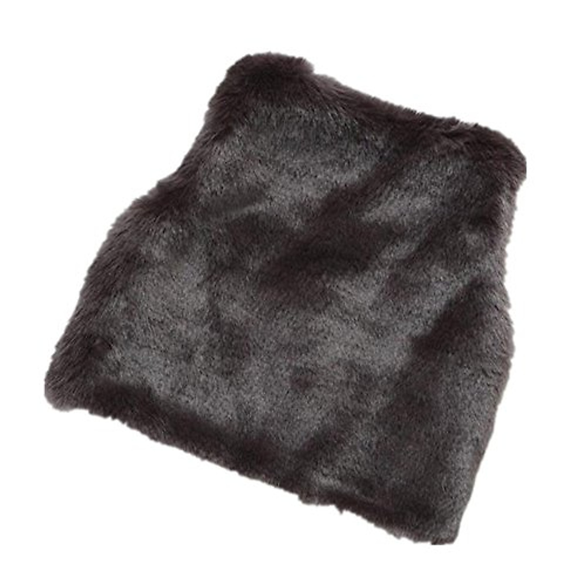 LJYH Baby Girls Dark Gray Faux Fur Vest Children Spring Autumn Fox Outerwear jackets 12-18M