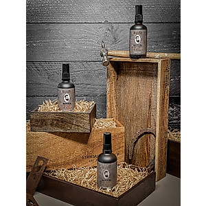 Premium Beard Oil by Benjamin Bernard - Male Grooming Blend with Essential Oils, Vitamin E - Natural Hydrating Treatment - Facial Hair Shaping Serum Softener for Men - Tobacco Vanille - 3.38 fl.oz