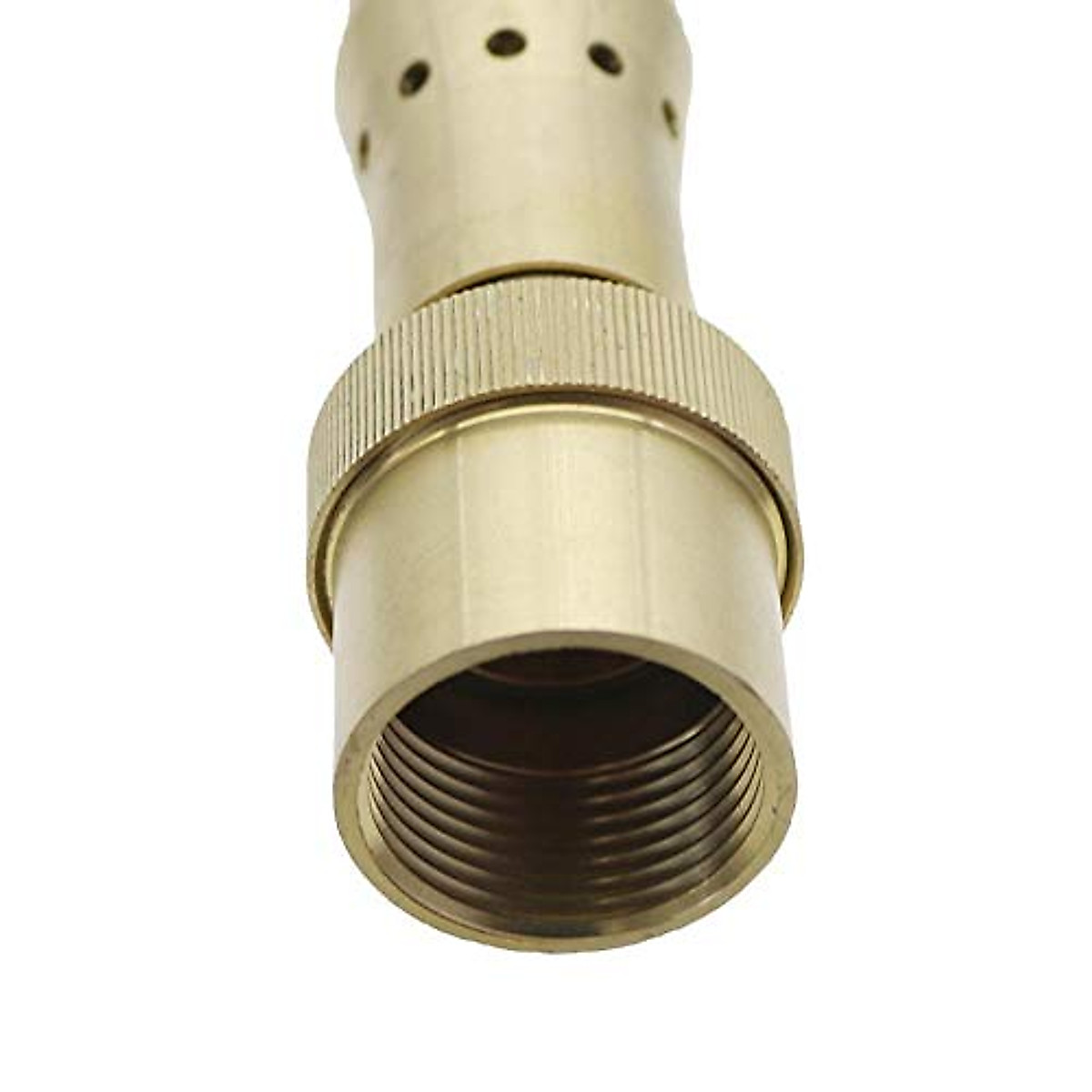 LRJSKWZC Hose Fittings 1 Inch Adjustable Brass Foam Bubbling Water Column Fountain Spray Head Garden Landscape Pond Air-Blended Fountains 1Pc