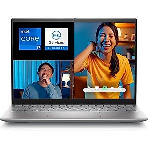 Dell Inspiron i5430 2023 Business Laptop 14" WQXGA IPS 12-Core 13th Intel i7-1360P 16GB LPDDR5 512GB SSD Intel Iris Xe Graphics Thunderbolt 4 Wi-Fi 6E Backlit Keyboard Fingerprint Windows 11 Home