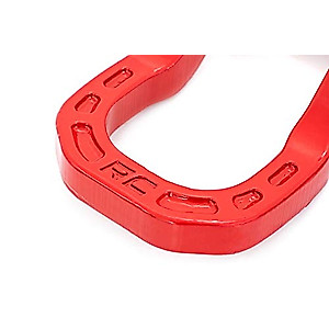 Rough Country Forged Tow Hooks for 2014-2018 Chevy Silverado 1500 | Red - RS134