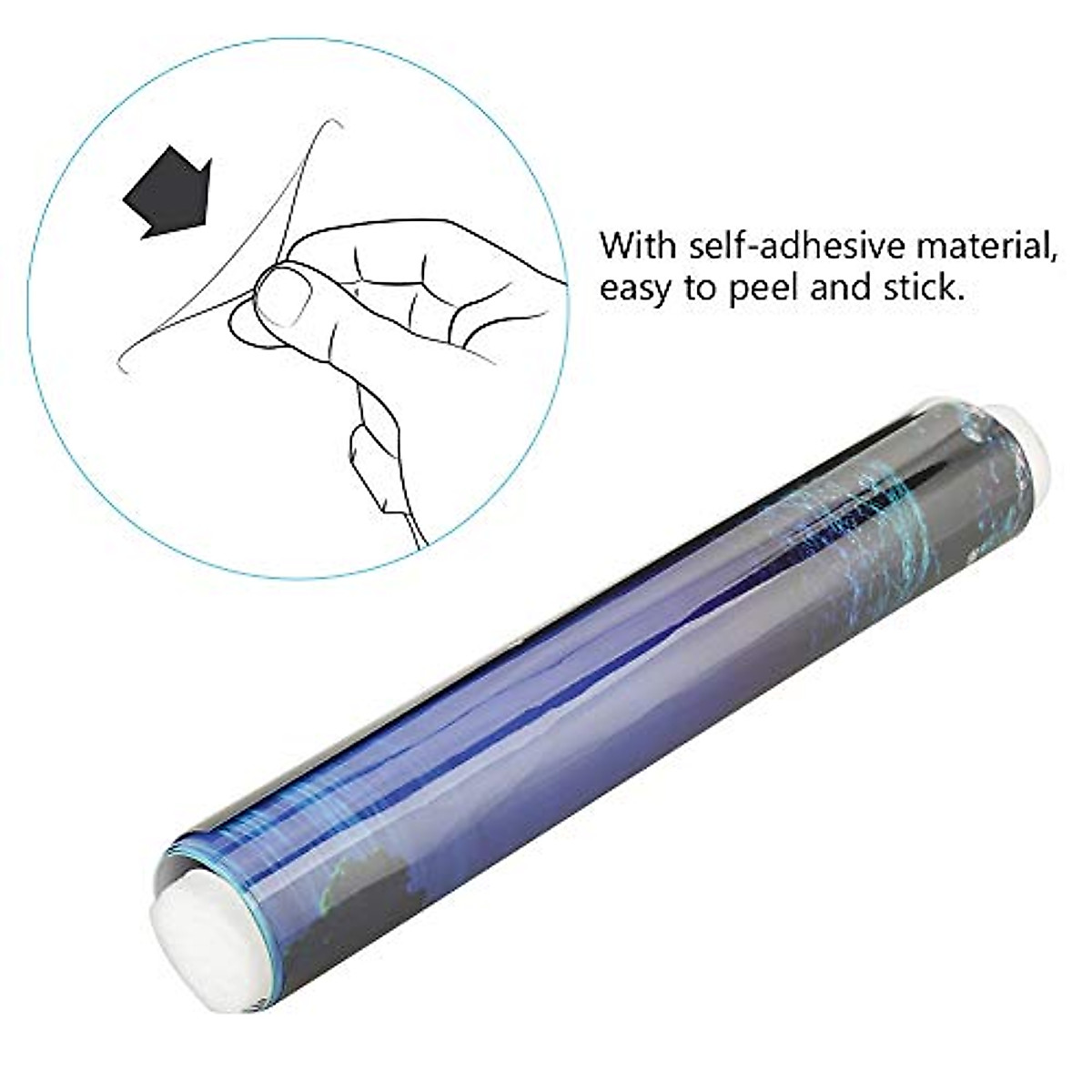 CUEA Poster Self-Adhesive PVC Durable 3D Effect Background for Aquarium(122 * 50cm)