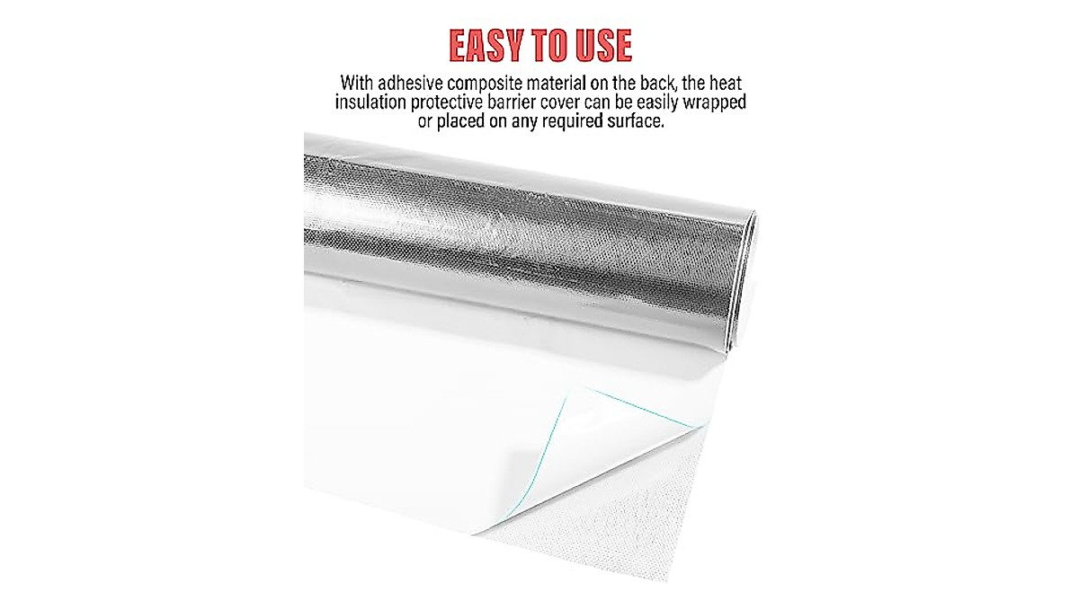 YAKEFLY 12x24" Heat Shield Mat - Protect Your Car