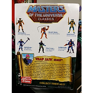 HeMan Masters of the Universe Classics Exclusive Action Figure Trapjaw