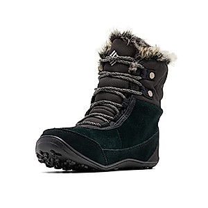 Columbia Women's Minx Shorty Leather, Black/Kettle, 10