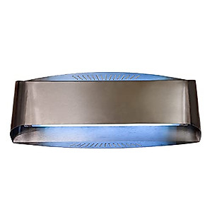 Gardner iFly Accent Decorative Wall Light, UV Fly Traps for Indoors, Bug Light Indoor, Commercial Fly Trap for Restaurants, Fly Traps for Indoors, Gnat Catchers Indoor, Bug Catcher, Non-Zapper - SS