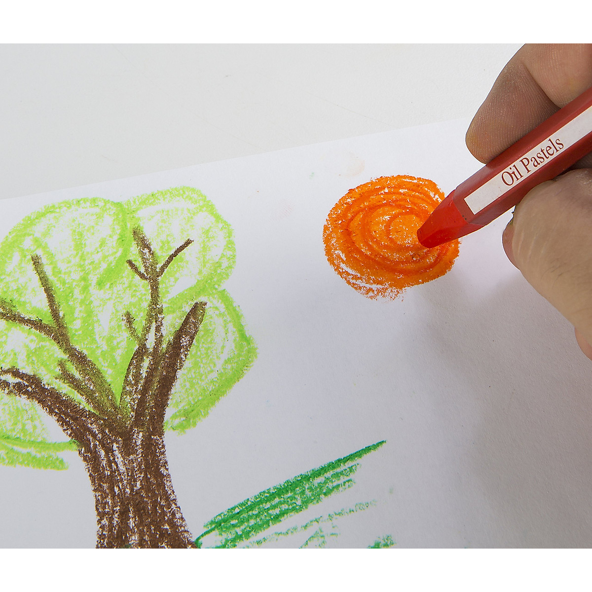 Faber-Castell Blendable Oil Pastels In Durable Storage Case- 24 Vibrant Colors - Non-Toxic Pastels for Kids