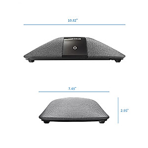 LUFTRUM Portable Car Air Purifier with Double-Rotating Air Purification Duct for Cleans Air, Collect Dust, Remove Odor, Quiet 99.9% Removal to 0.1 Microns, Ideal for Your Love Vehicle(Grey)