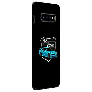 Galaxy S10+ Japanese Tuner Car, Import Racer, Men's Old School Hot Rod Case
