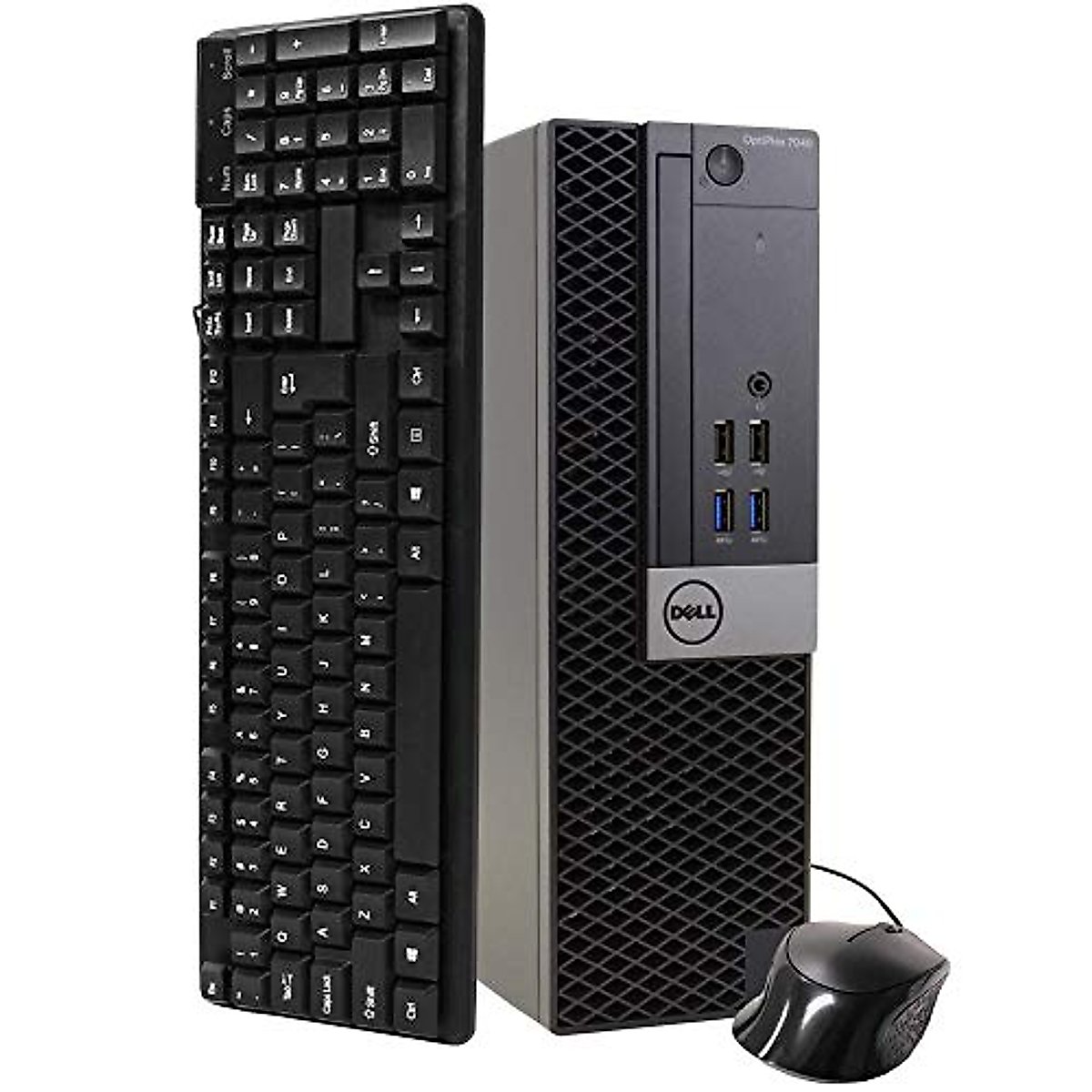 DELL Optiplex 7040 Small Form Business Desktop Computer (Intel Core i5-6500 3.2GHz,8GB DDR3 RAM,256G SSD,DVD-ROM, Display Port, HDMI, USB 3.0, Windows 10 Pro 64-Bit) (Renewed)']