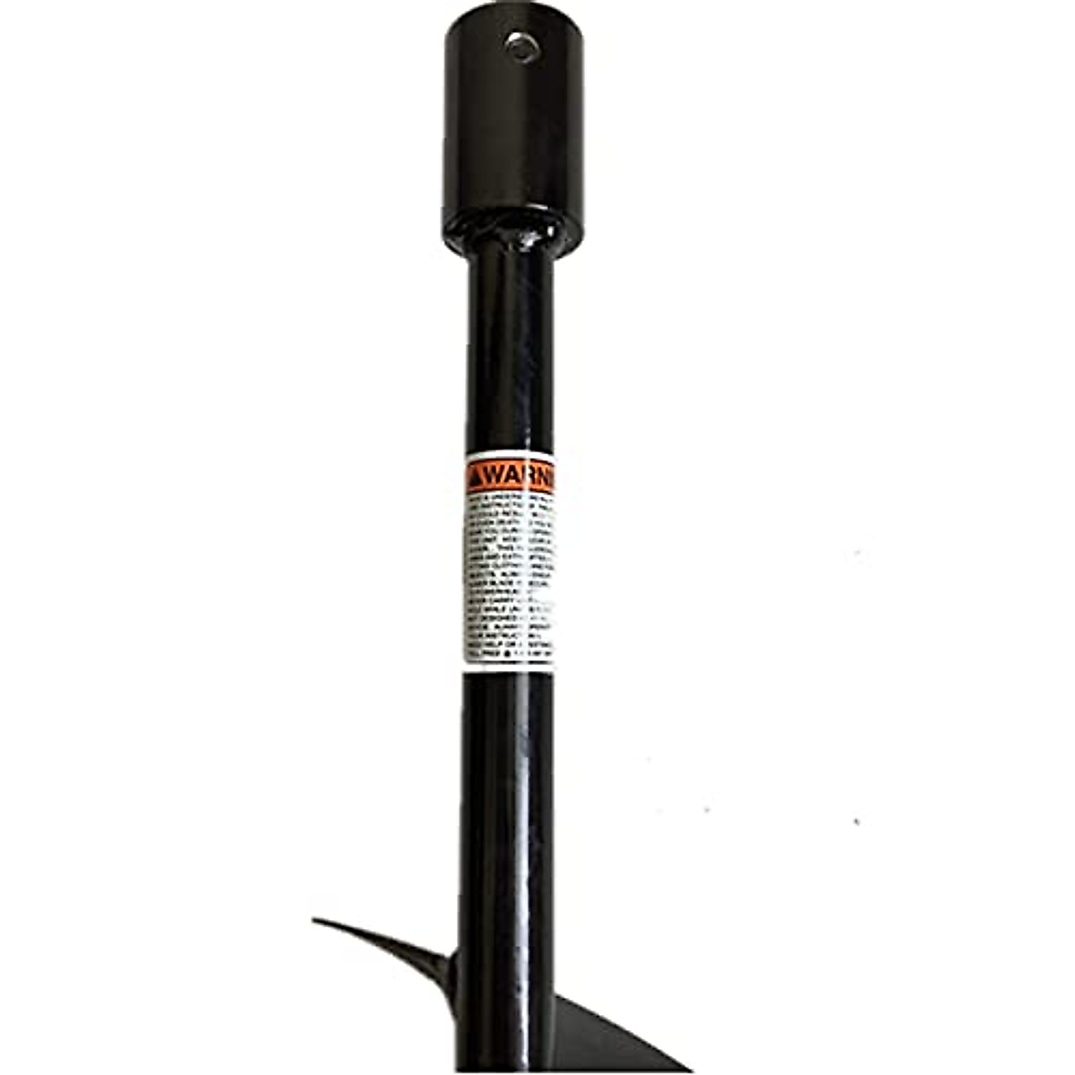 GardenTrax Earth Auger Spiral Drill Bit 8”(D) x 36”(L), Post Hole Digger with 7/8" Drive Shaft W/Fishtail Point