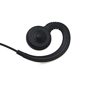 Kymate HKLN4455 HKLN4602 CLP1010 CLP1040 CLP1060 CLP446 CLP1083e CLP446e CLPe Plus Earpiece with PTT Mic for Motorola Solutions Business Radios Single Pin Shotr Cord Swivel Headset