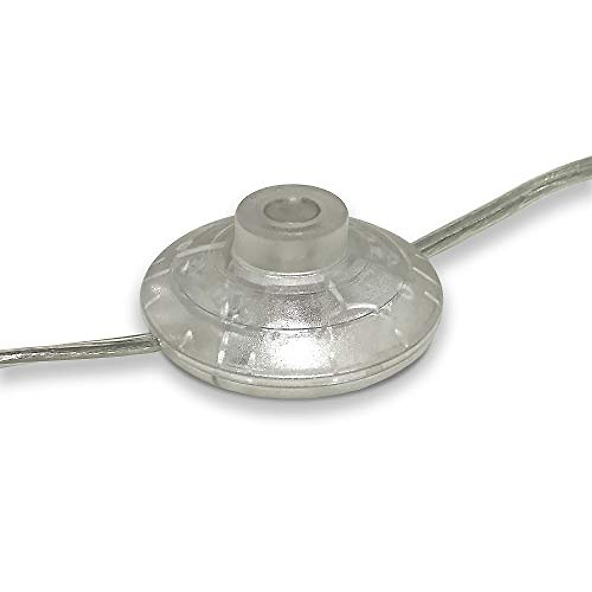 Theia Globe & Stem Floor Lamp with Plastic Shade in Brass/White