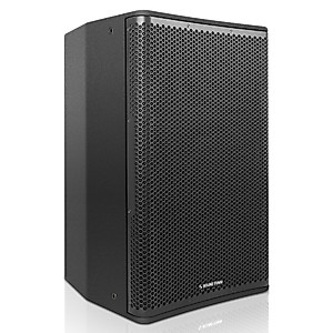 Sound Town Oberon Series 15" 1400W Powered PA/DJ Speaker with 2-Channel Mixer and Onboard DSP, TWS Bluetooth, Plywood, Black (OBERON-115PW)