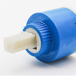 40mm-Type B Replacement Faucet Cartridge, Ceramic Disc Cartridge Faucet Water Mixer Tap Inner Control Valve for Kitchen and Bathroom