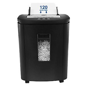 Royal Sovereign 120 Sheet Auto-Feed, Cross-Cut Shredder (RAF-25P), 20.9" x 14.2" x 10"
