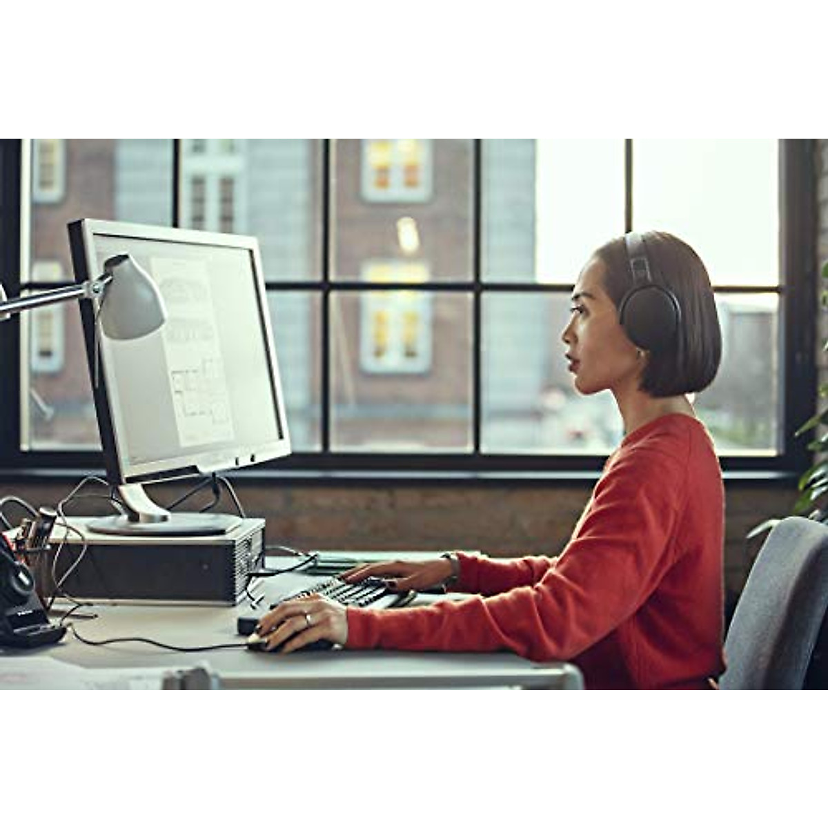 EPOS | SENNHEISER Adapt 360 Black (1000209) - Dual-Sided, Dual-Connectivity, Wireless, Bluetooth, ANC Over-Ear Headset | for Mobile Phone & Softphone | Teams Certified