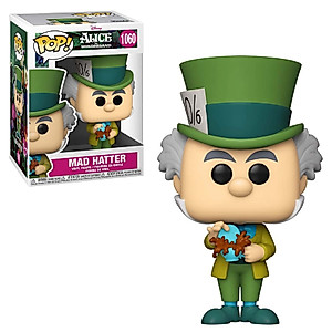 POP Disney: Alice in Wonderland 70th - Mad Hatter Funko Pop! Vinyl Figure (Bundled with Compatible Pop Box Protector Case) Multicolor 3.75 inches