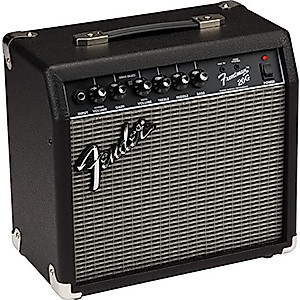 Fender Frontman 20G Guitar Combo Amplifier - Black Bundle with Instrument Cable and Picks