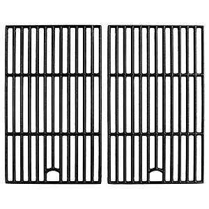 DGB390SNP-D Grill Replacement Parts Grate for Dyna Glo Grill Grates DGB390SNP 104-13002 DGB390BNP-D BGB390SNP DGB390CNP DGB390GNP-D DGB390SNP-DC Dyna-glo Cast Iron Grates 2 Pieces