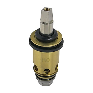 Danco 6S-3C Faucet Stem, For Use With Chicago Faucets Model Sink Faucets, Metal, Brass