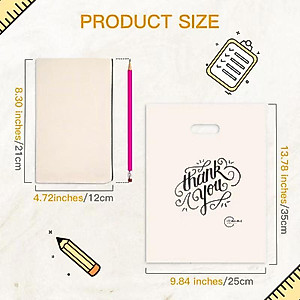 Visbouble 10 Pack Blank Craft DIY Canvas Makeup Bag - Cosmetic Bag with Zipper, Plain Pencil Case Pen Pouch for Cricut, Travel Toiletry Small Bag with 10 PCS Individual Gift Packaging