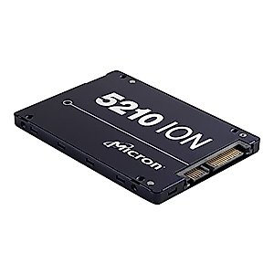 Micron 5210 Ion SSD | MTFDDAK7T6QDE | 7.68TB | Qlc | SATA 6GB/S | 2.5-Inch Enterprise Solid State Drive