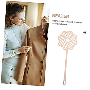 STOBAZA 3 Pcs Dust Sweep Tool Quilt Beat Tool Portable Vacuum Hand Mixer Carpet Rake Kids Tools Fraternity Household Drying and Removal Quilt Removal Rug Racket Child Removal