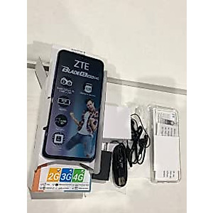ZTE Blade A5 2020 (64 GB, 2 GB) 6.09"HD Edge to Edge, batería 3200mAh, Dual SIM GSM Unlocked US 4G LTE (T-Mobile, AT&T, Metro, Straight Talk) Modelo internacional (Blue) Latino