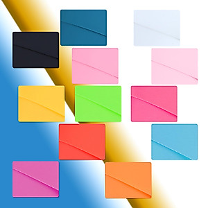 HGUAN Smooth Solid Color PVC Jelly Roll Waterproof Vinyl Faux Leather Fabric 12"X53"(30cmX135cm) for Making Crafts,Hair Bows,and Sewing Craft Projects (Sky Blue)