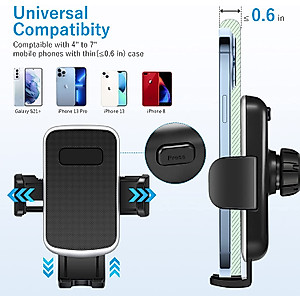 HVDI [Upgraded] Cup Holder Phone Mount,