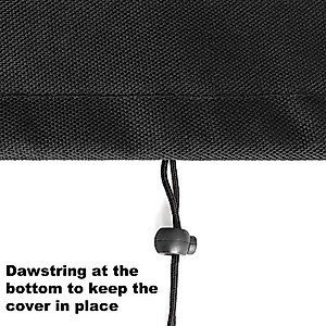 Outdoor Generator Covers Waterproof Heavy Duty 600D Oxford Portable Generator Cover Universal for 5500-15000 Watt Portable Generators ,38x28x30 in