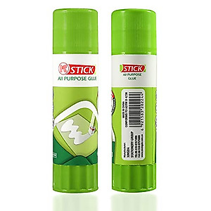 ACEIRMC 3D Printer Glue Stick for Hot Bed Print Filament PLA ABS PET PETG Washable Anti-Tilt Non-Toxic - 21g(Pack of 3)