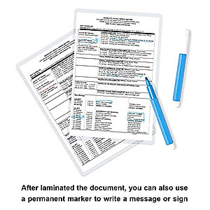 Koala Hot Thermal Laminating Pouches 5 mil 11.5x17.5 Inches Clear Laminating Sheets for Seal 11x17 Inches Photos and Documents 50 Sheets